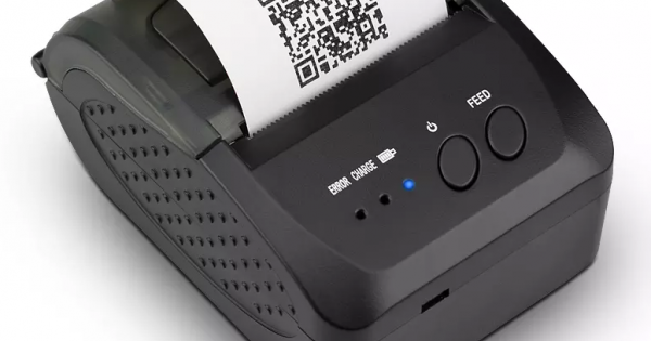 Printer Termik me Bluetooth |Portable Mobile Thermal Printer POS-5809DD