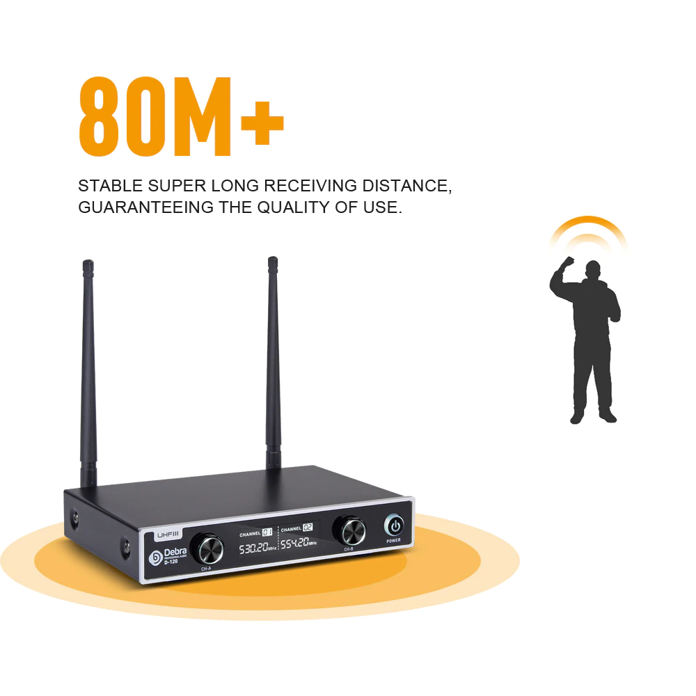 Mikrofon Debra me Wireless per Karaoke