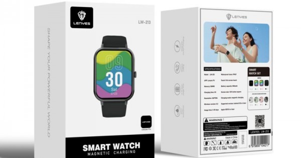 Smartwatch me Bluetooth LENYES 213