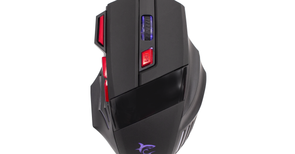 Mouse Gaming White Shark MARCUS-BLACK 7d 4800 dpi| VideoGame